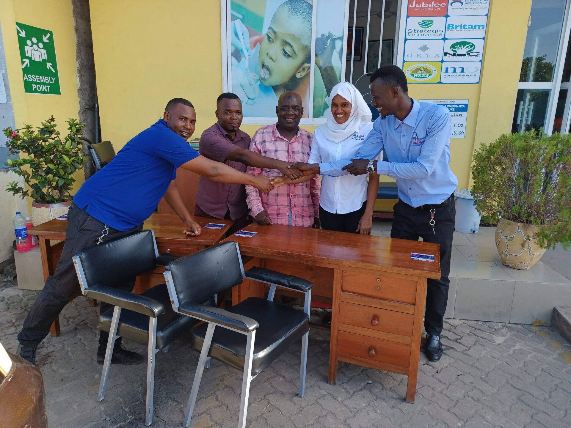Alexia Donates Office Furniture to Toangoma LGA Office – Alexia Medical ...